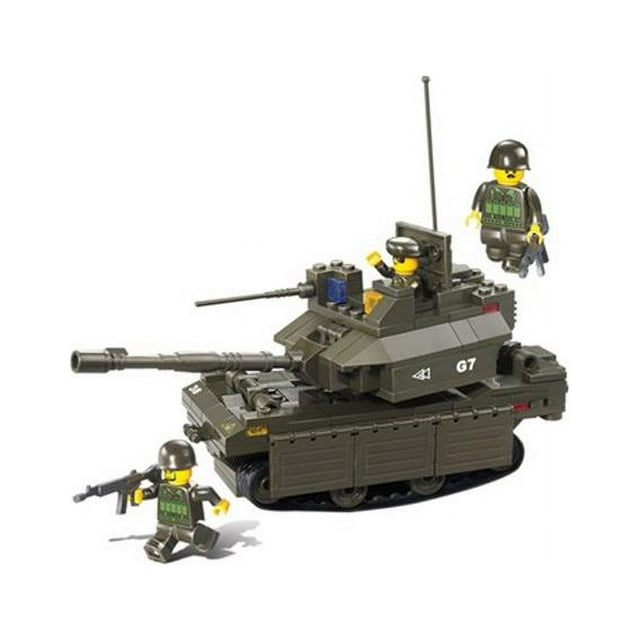 Sluban Interlocking Bricks M1a2 Abrams Tank - Walmart.com