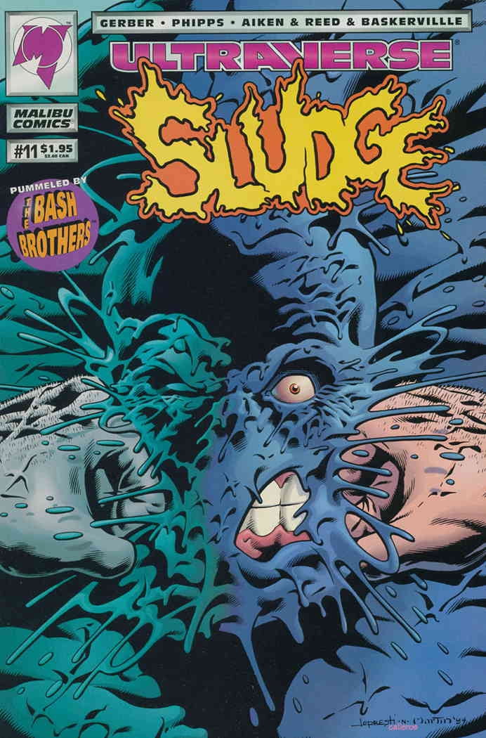 Sludge #11 VF ; Malibu Comic Book - Walmart.com