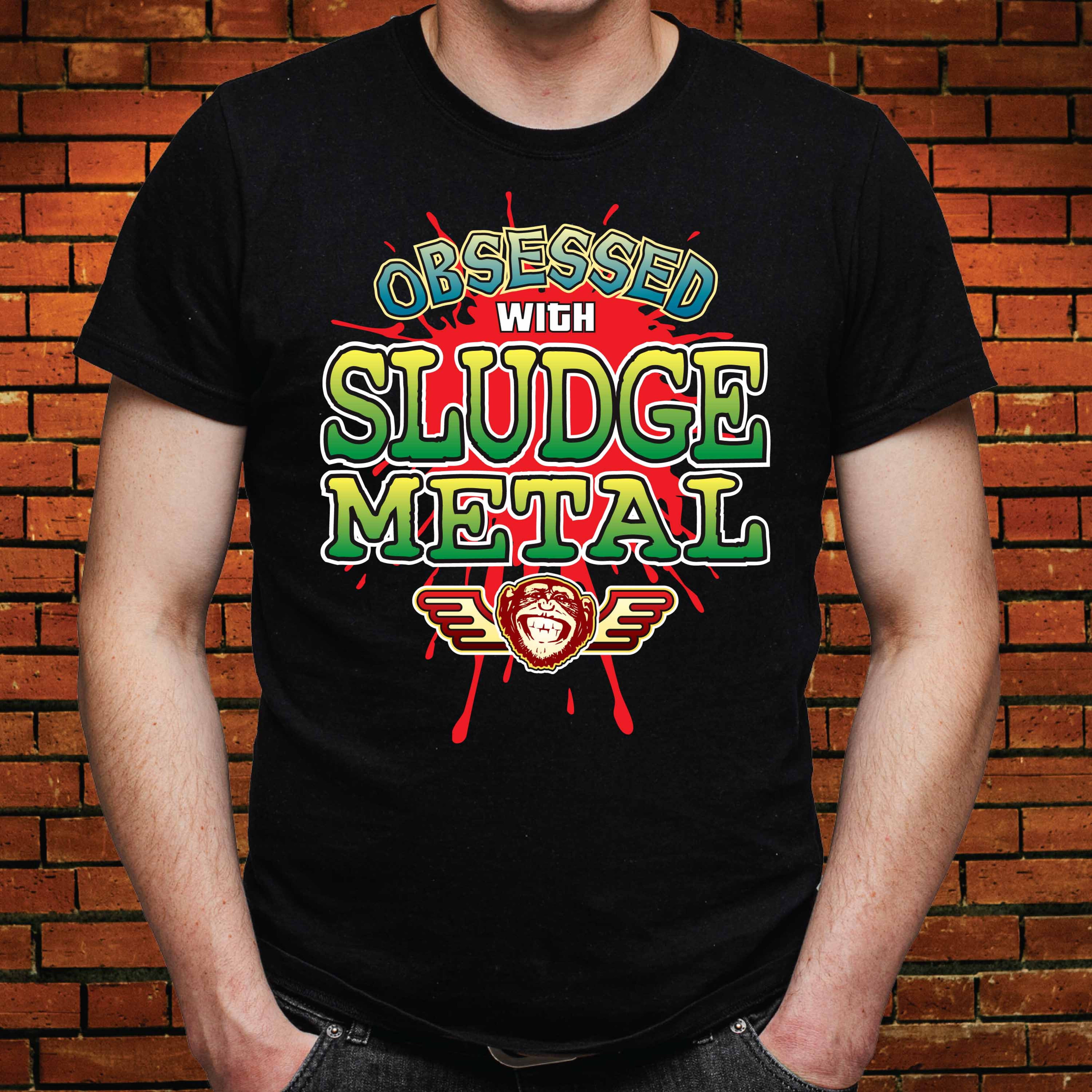 Sludge Metal 100% Cotton Unisex T-Shirt / Music Obsessed / Love Heavy ...