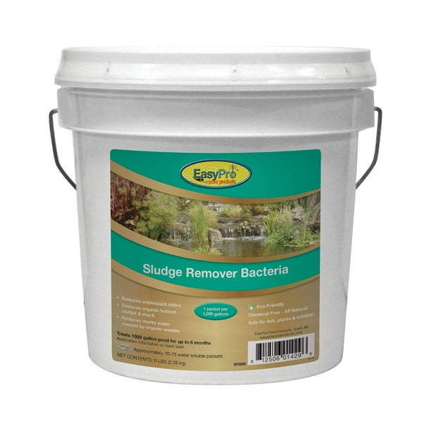 Sludge Remover Bacteria, 5 lb. pail, 1 oz. WSP - Approx. 70 - 75 ...