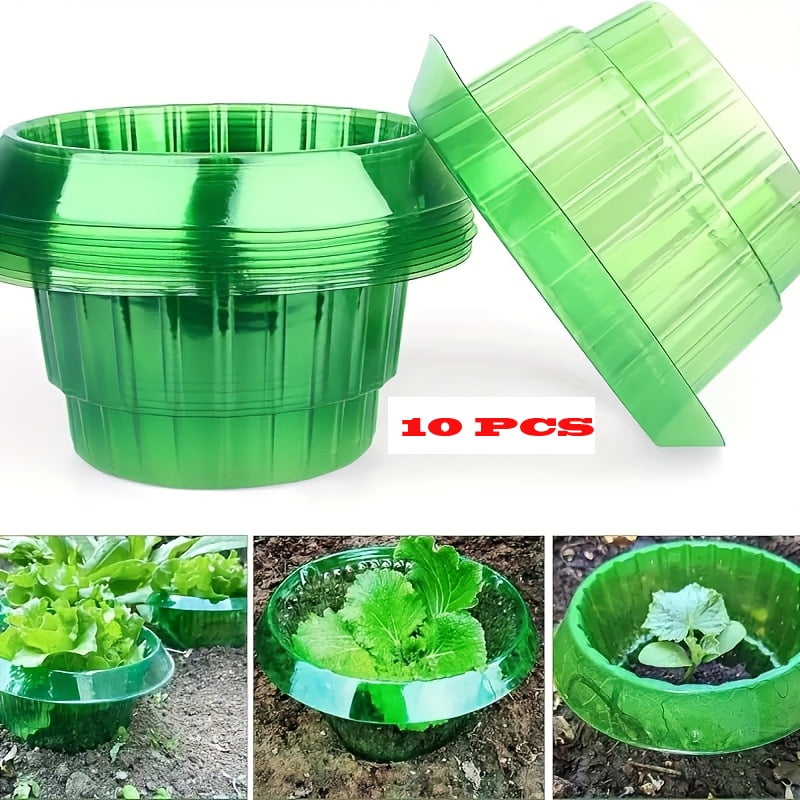 Slug Collars，Planter Slug Collar to Protect Plants from Snail, Slugs ...