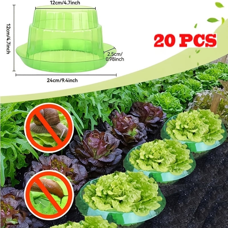 Slug Collars，Planter Slug Collar to Protect Plants from Snail, Slugs ...