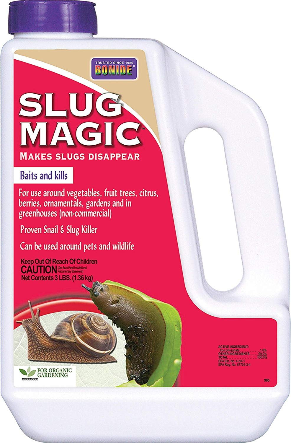 Slug Magic Slug & Snail Killer Pellets - Walmart.com