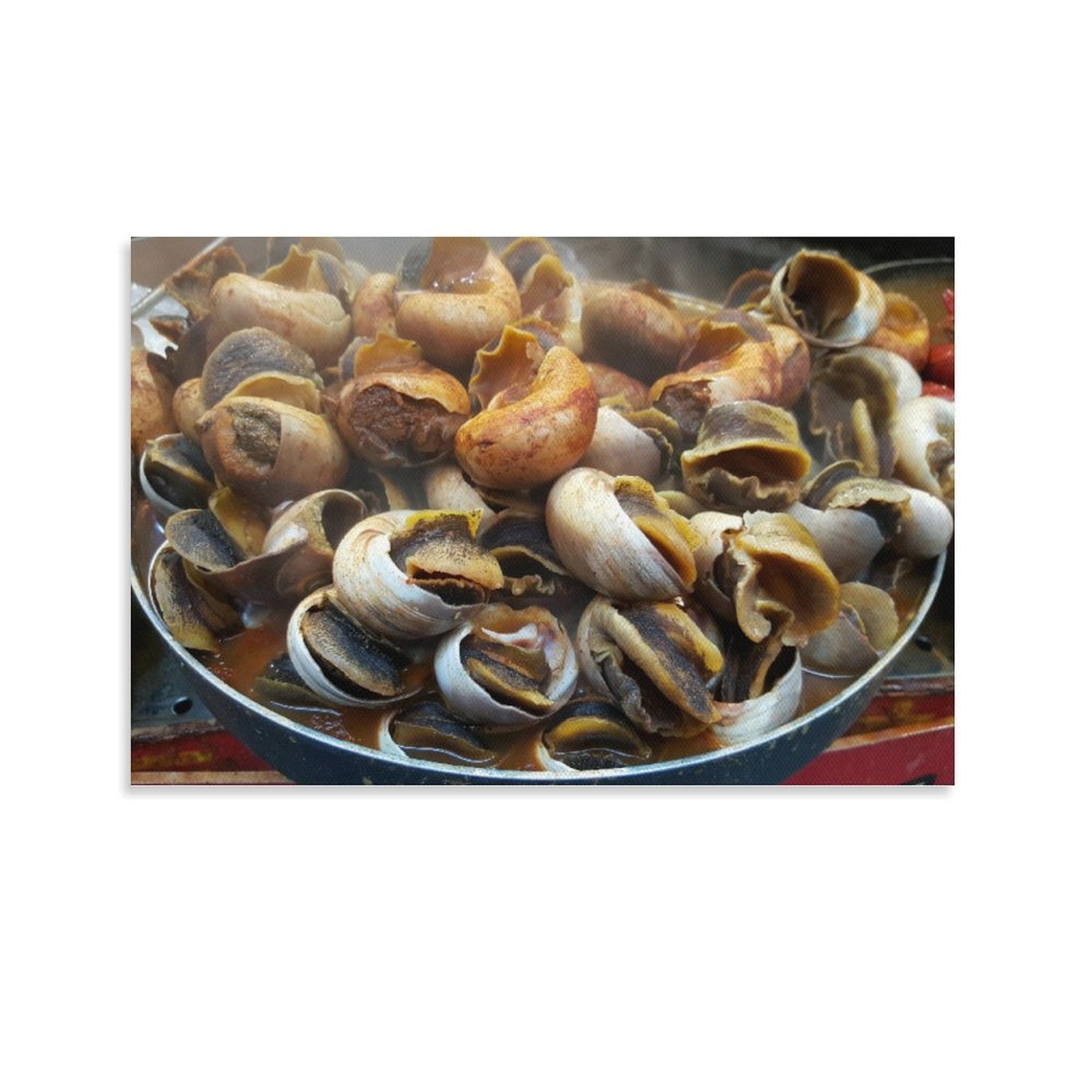 Slug Snail Baked Street Food Canvas Art Poster And Wall Art Picture ...