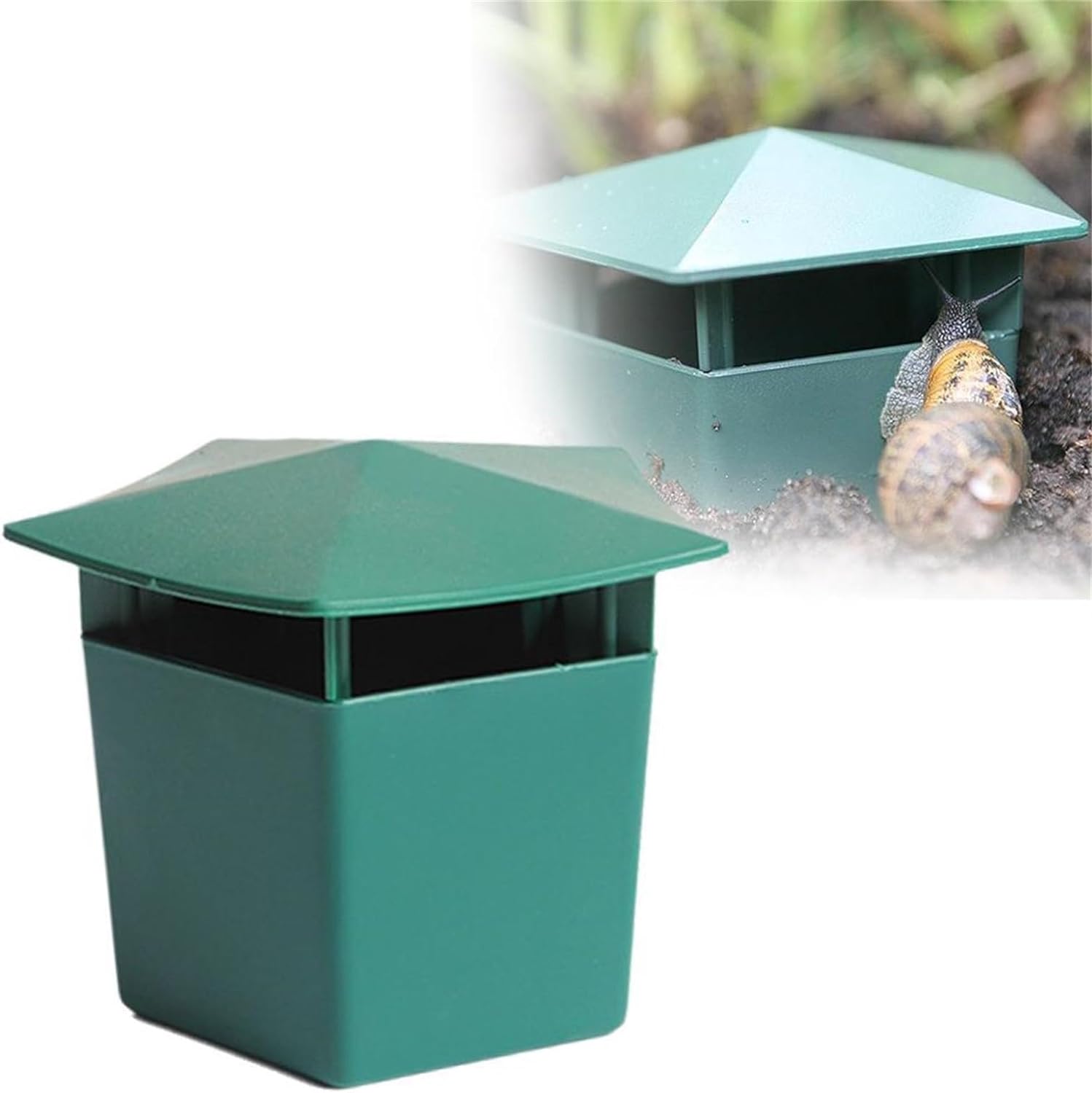 Slug & Snail Plastic Box - Beer Slug & Snail Trap for Garden Farm ...