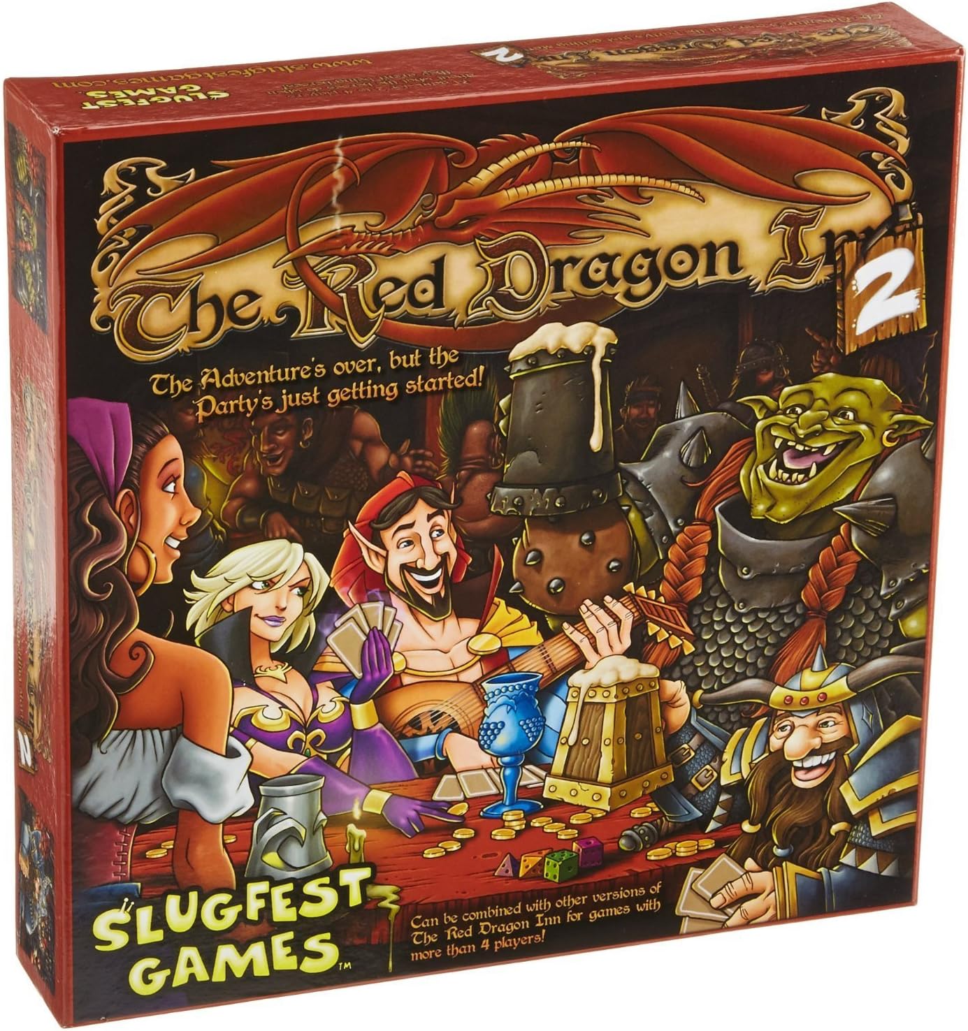 Slugfest Games The Red Dragon Inn 2 Strategy Boxed Board Game Ages 13 ...