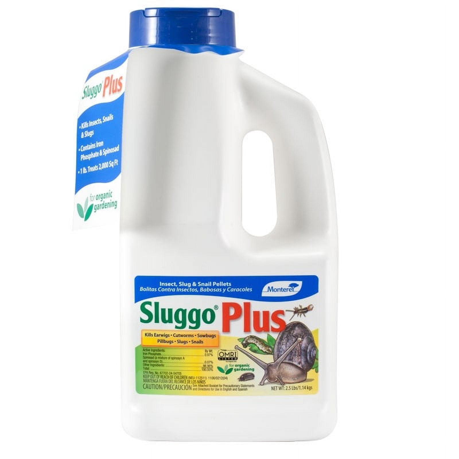 Sluggo Plus Slug Control Bait 5 lb - Walmart.com