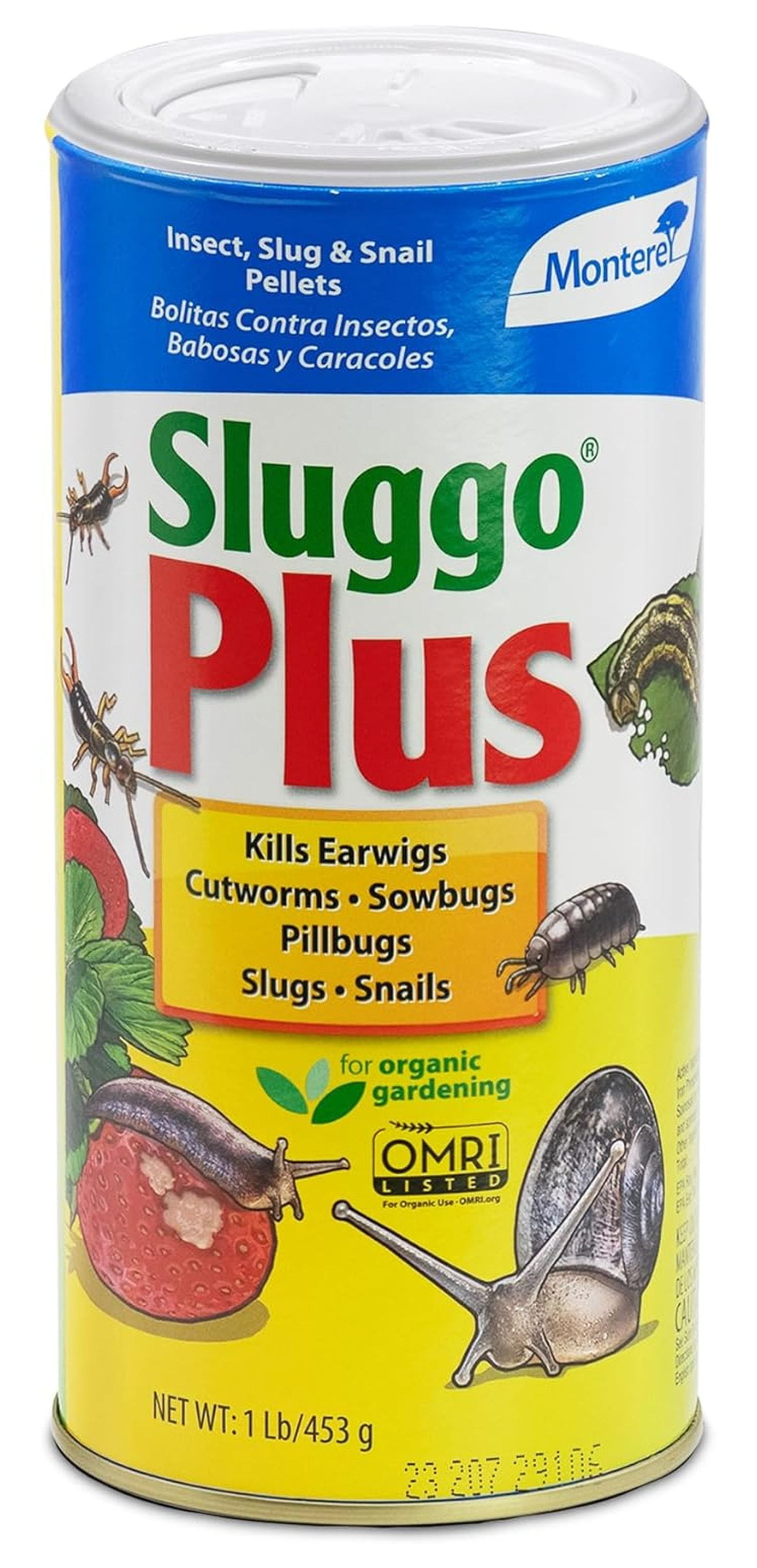 - Sluggo Plus - for Organic Gardening - Slug and Snail Killer for ...