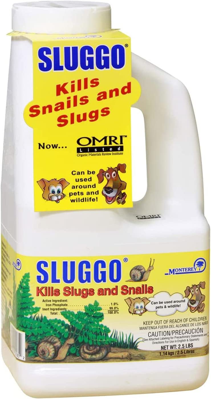 Sluggo Slug And Snail Bait 2500 Sq. Ft. 2-1/2 Lb. - Walmart.com
