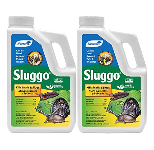 Sluggo Snail & Snail Bait 5 Lb, 2 Pack - Walmart.com