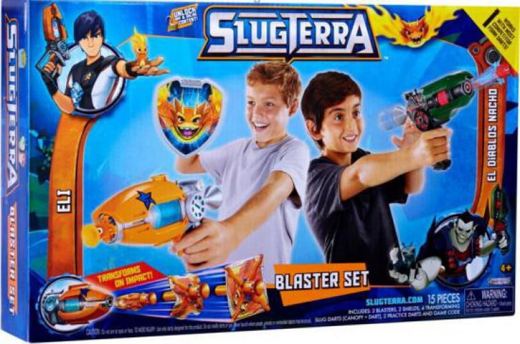 Slugterra Battle Pack Blaster Set with Toy Slugs Figures - Walmart.com