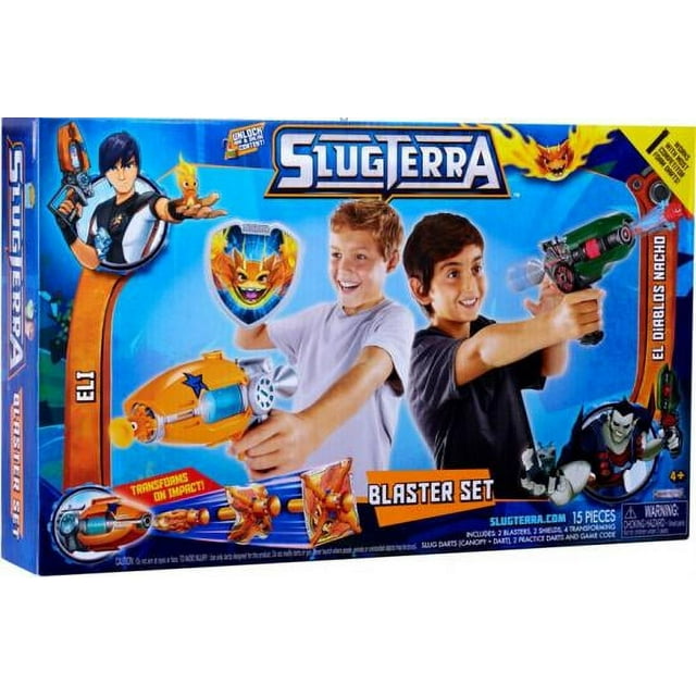 Slugterra Battle Pack Blaster Set with Toy Slugs Figures - Walmart.com