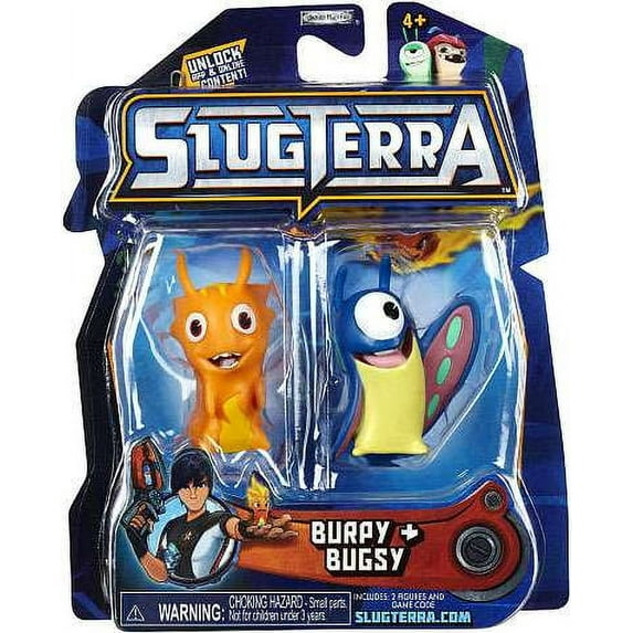 Jakks Pacific Slugterra Burpy & Bugsy Mini Action Figures, 2 Pack - Walmart.com