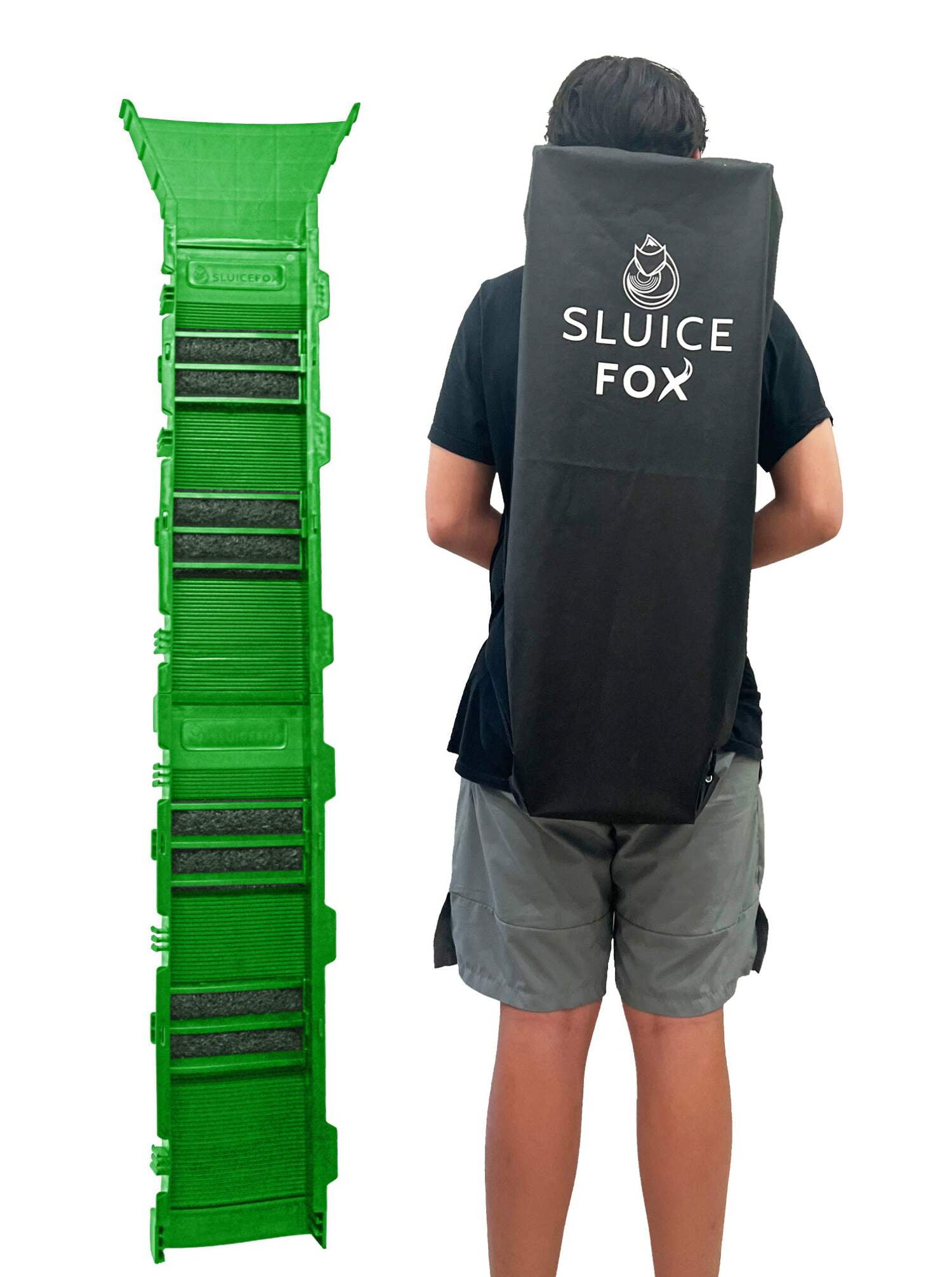 Sluice Fox Giant 53-Inch portable Gold Sluice Box for Prospecting ...