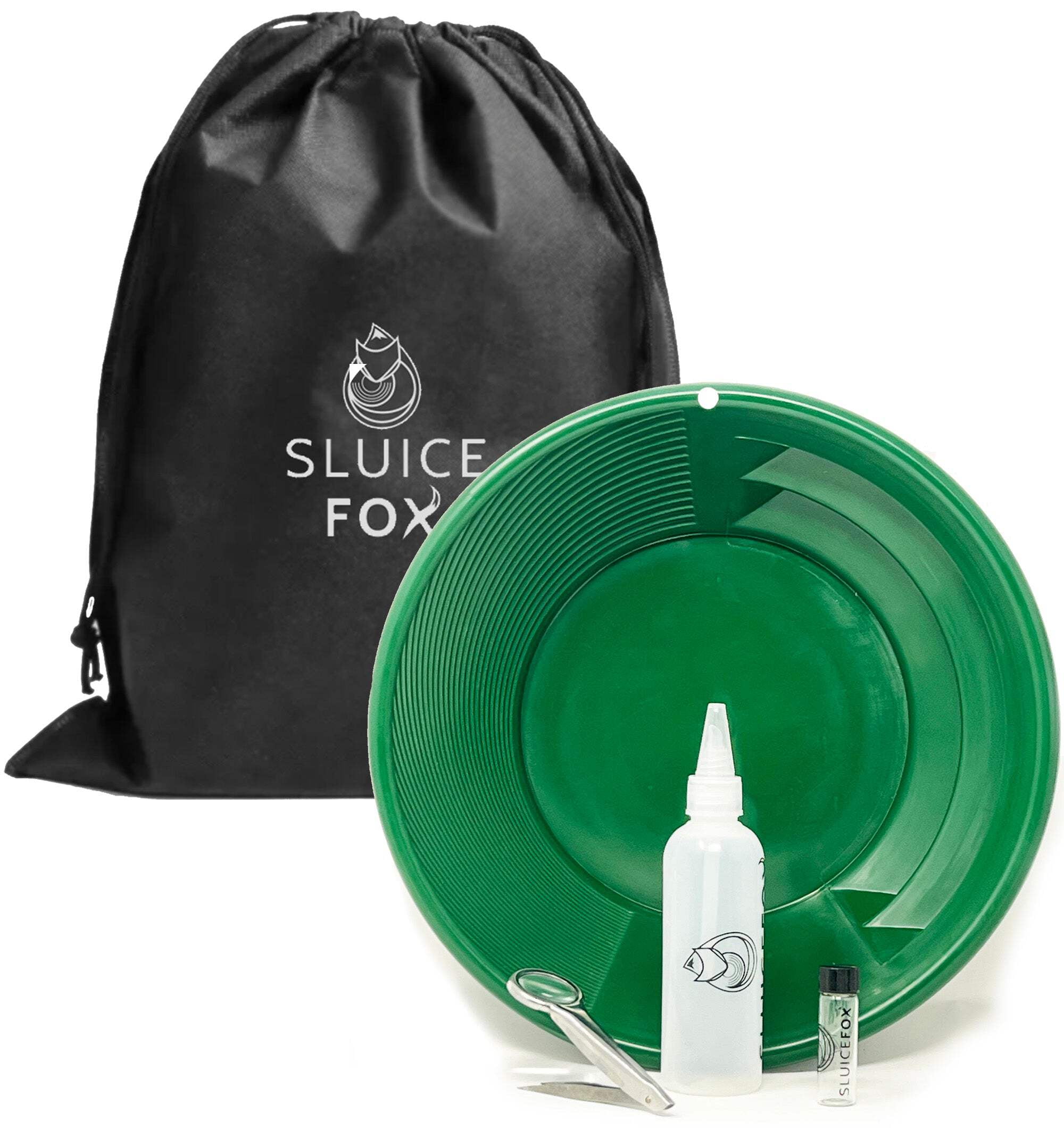Sluice Fox Gold Panning Starter Kit for kids or adults; Gold Snifter ...