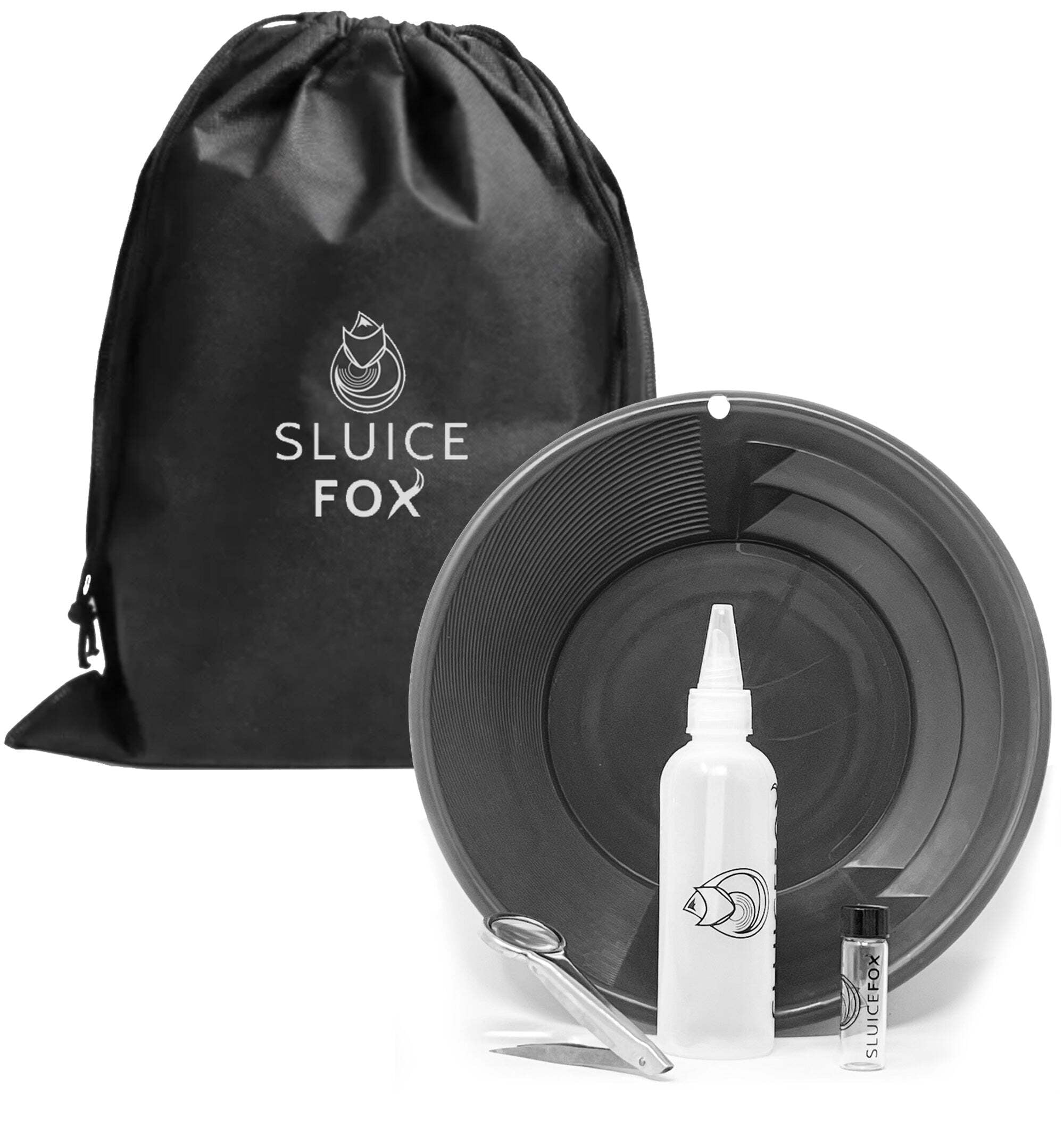 Sluice Fox Gold Panning Starter Kit for kids or adults; Gold Snifter ...