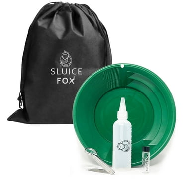 Gold Rush panning kit with Carry Bag; 10-Piece Prospecting Tools for ...