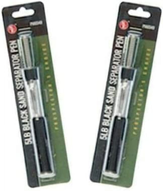 Sluice Monkey (2) Black Sand Pocket Separator Magnet Pen Gold Pan ...