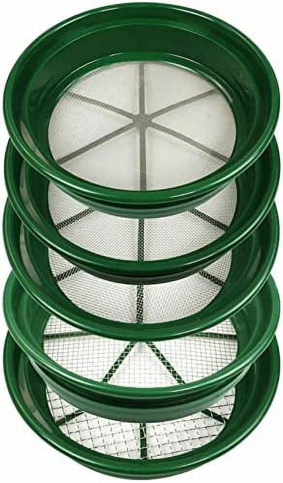 Sluice Monkey 5 Pack of Large 1/2", 1/4", 1/8", 1/12", 1/20" Mesh ...