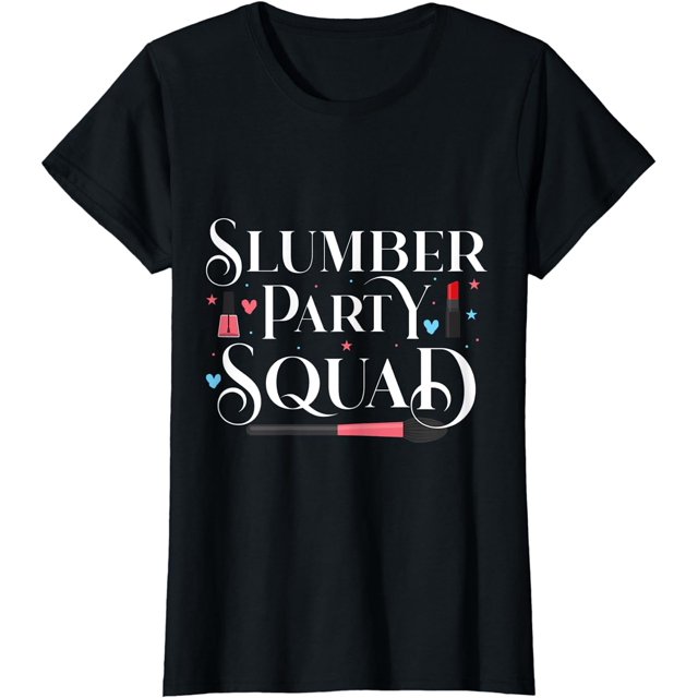 Slumber Party Squad Pajama Sleepover Party T-Shirt - Walmart.com