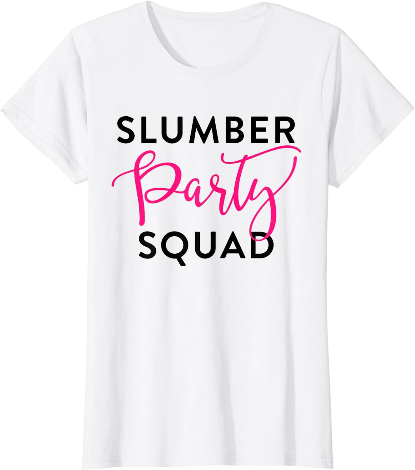 Slumber Party Squad Shirt Sleepover Crew for Girl Teen Women - Walmart.com