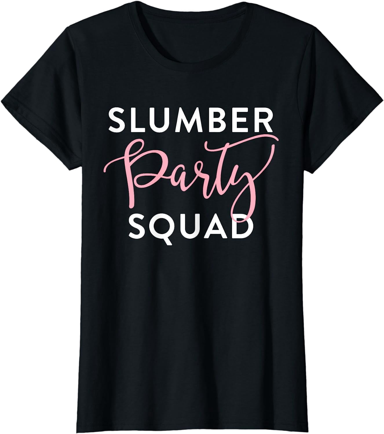 Slumber Party Squad Shirt Sleepover Crew for Girls Tweens - Walmart.com