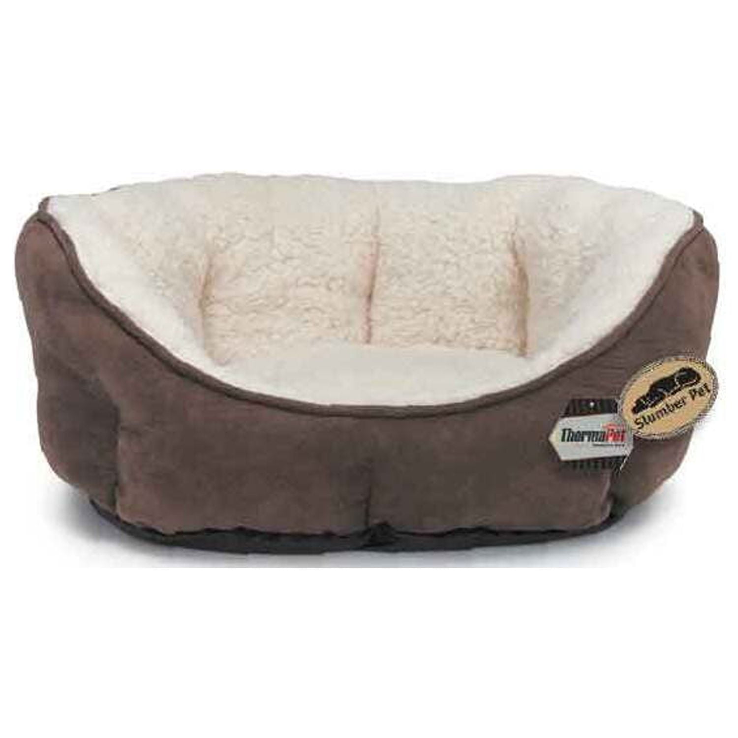 SP ThermaPet Bolster Bed 34In Brn - Walmart.com
