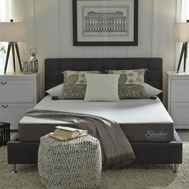 Slumber Solutions King Size 2.5" Gel 5-Zone Memory Foam Topper ...