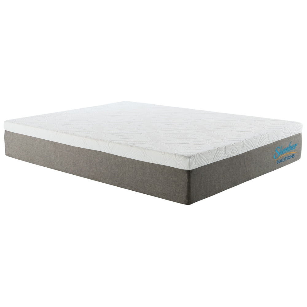 Slumber Solutions Signature 14-in. NRGel Memory Foam Mattress Medium ...