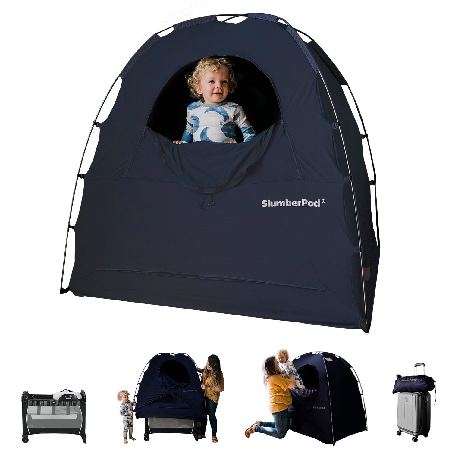SlumberPod The Original Blackout Sleep Tent Travel Essential for Babies ...