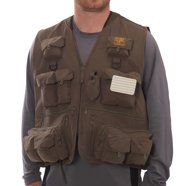 Master Sportsman Alpine 27-Pocket Mesh-Back Fishing Vest, Olive, 2XL ...