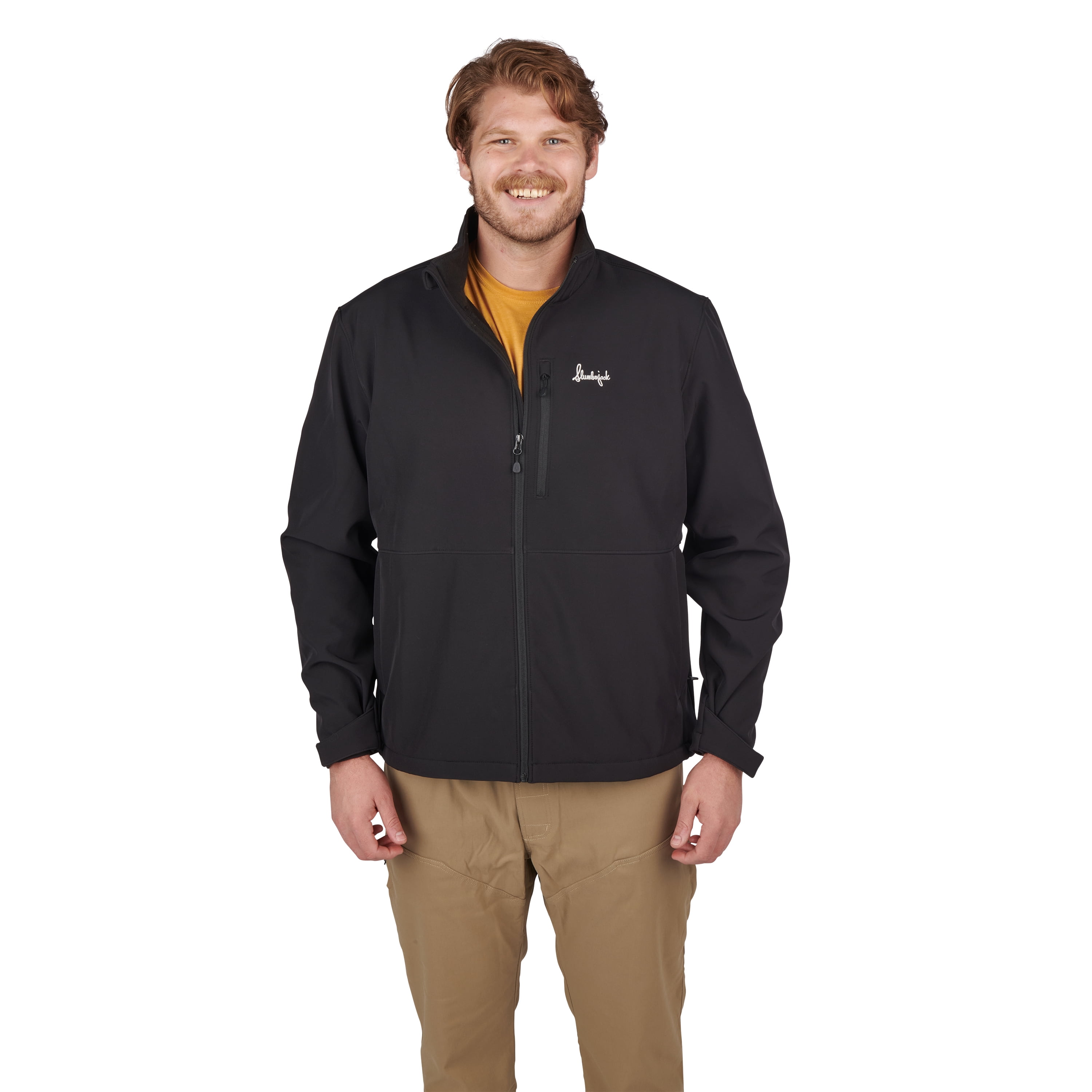 Slumberjack Explorer Soft Shell Jacket Black - Waterproof & Wind ...