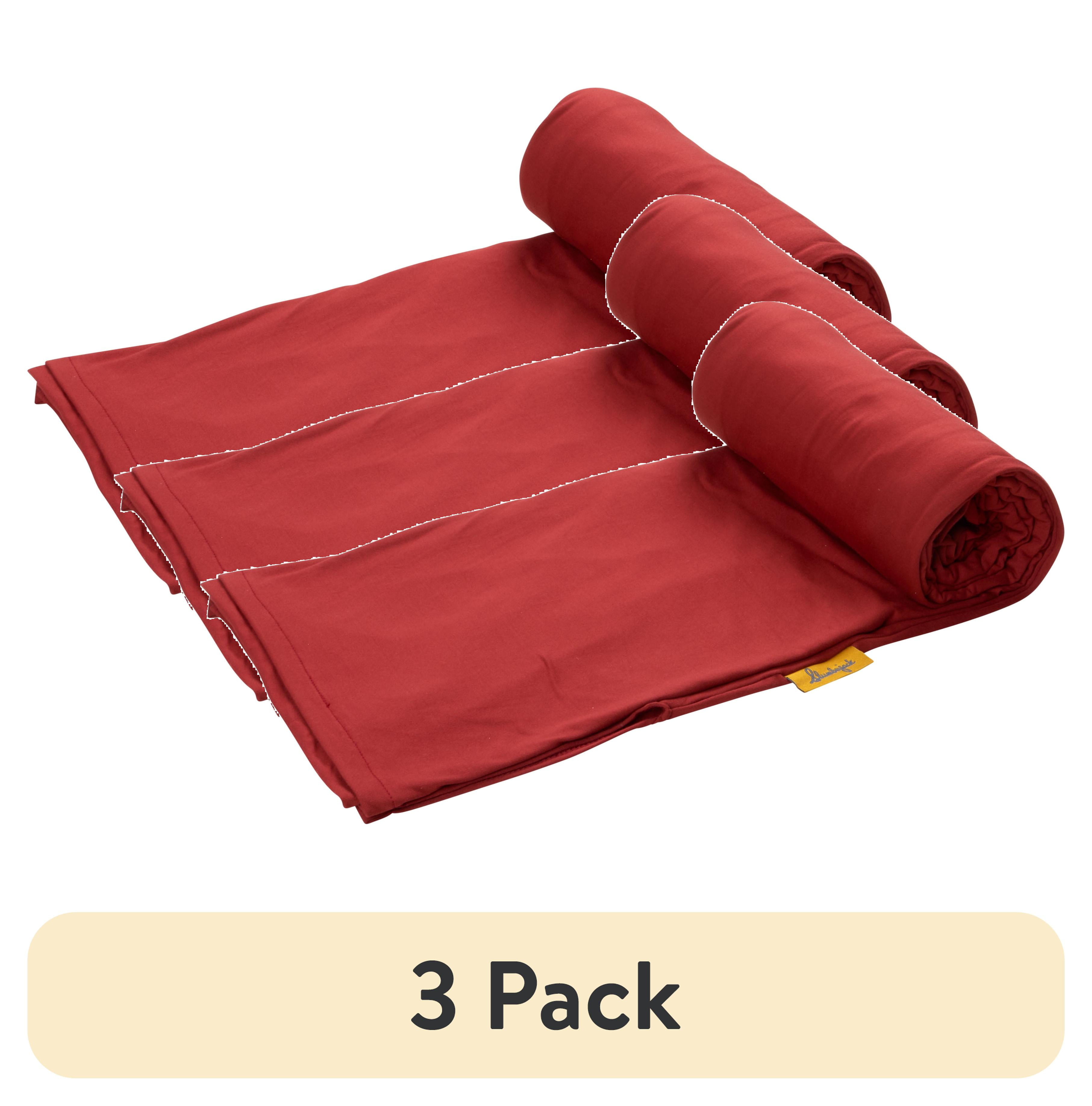 (3 pack) Slumberjack Red Warming Sleeping Bag Liner - Walmart.com