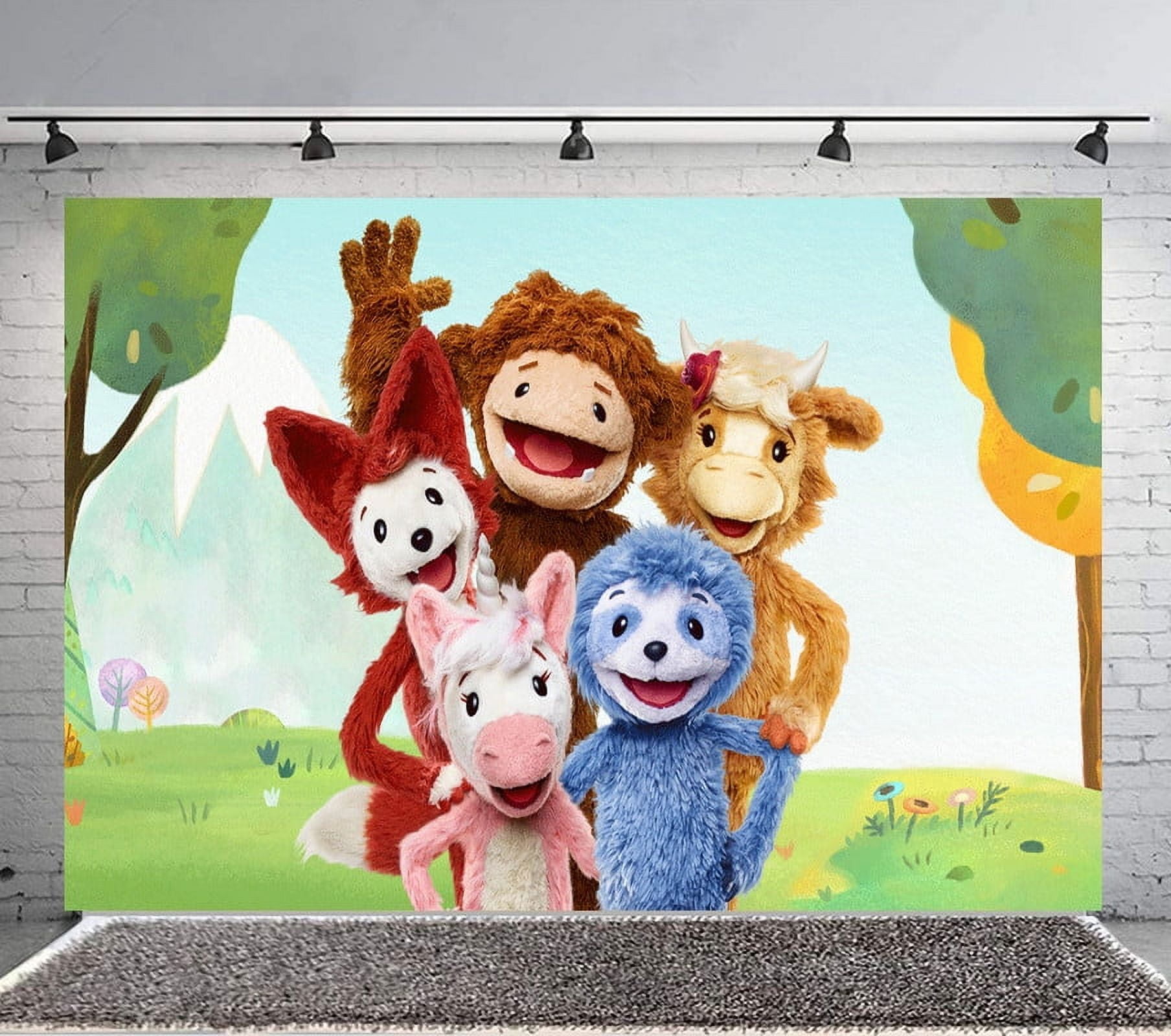 Slumberkins Backdrop Banner Party Supplies Poster Movie Theme ...