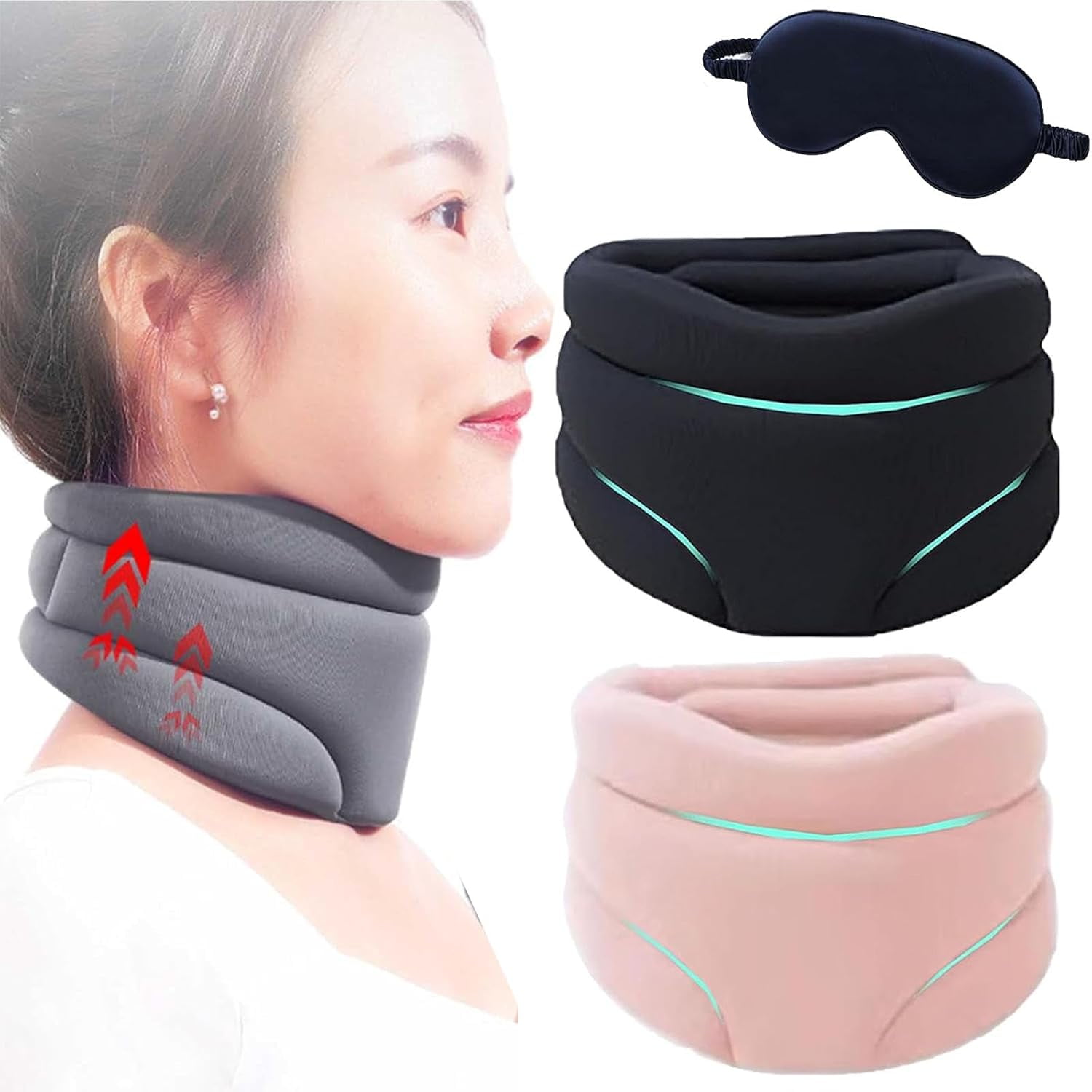 Slumberzen Snoring Solution,Cervicorrect Neck Brace,Soft Collar Neck Brace,Slumber Zen Sleep ...