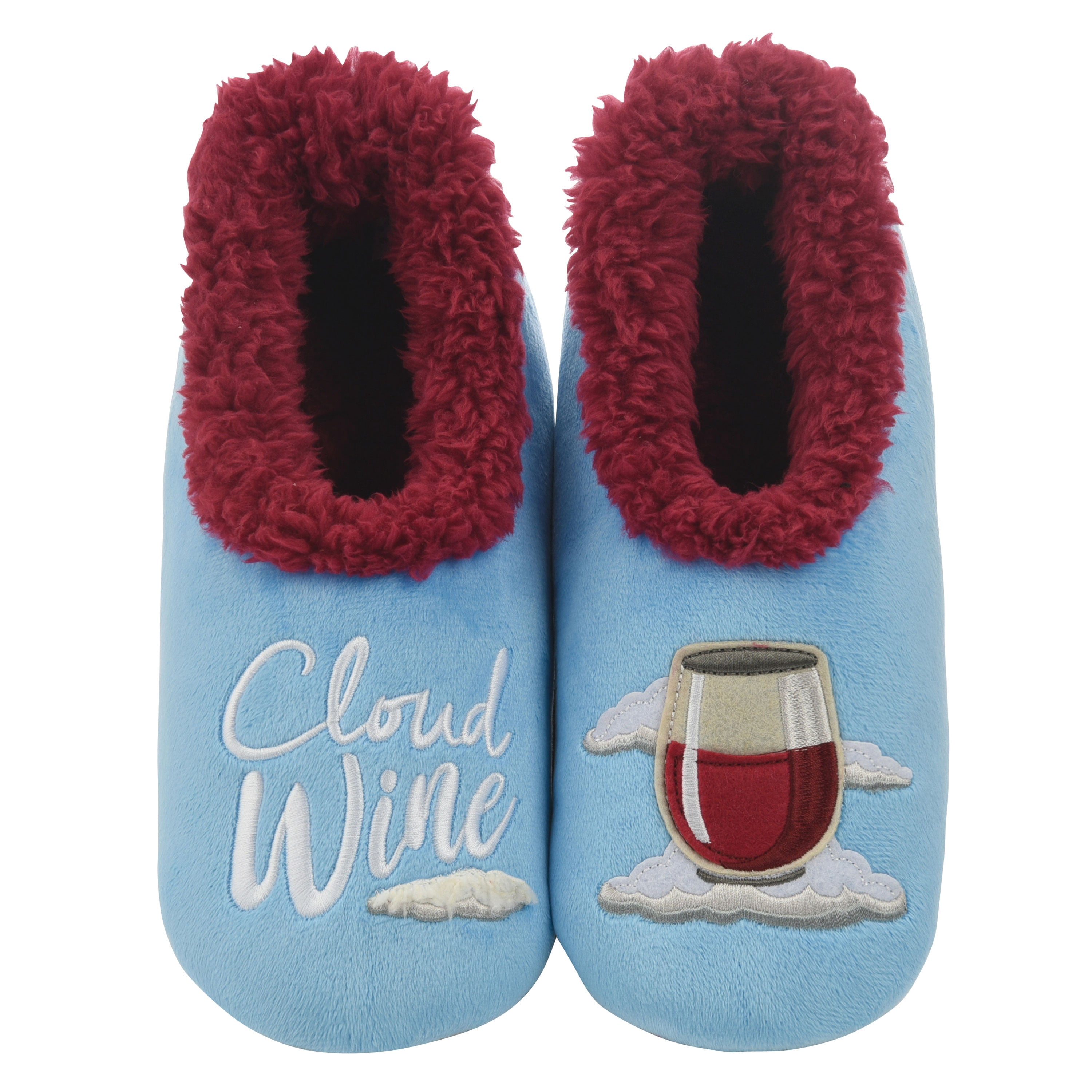 Slumbies Womens Cloud Matching Slipper Sock - Warm Your Feet! (Large ...