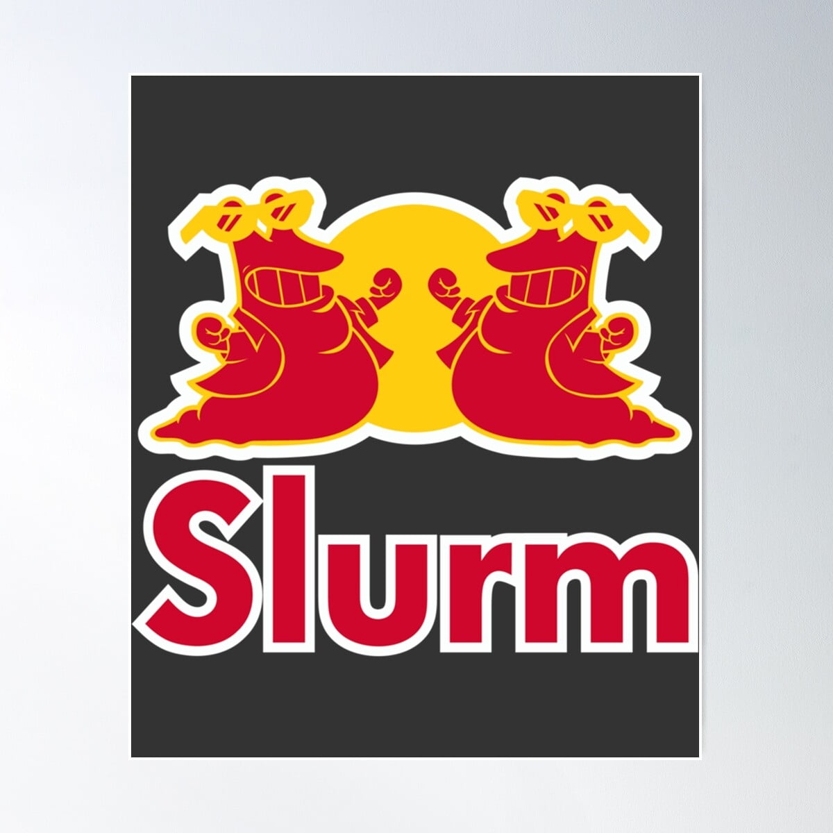 Slurm Energy Drink Poster Wall Art, Modern Wall Decor For Living Room ...