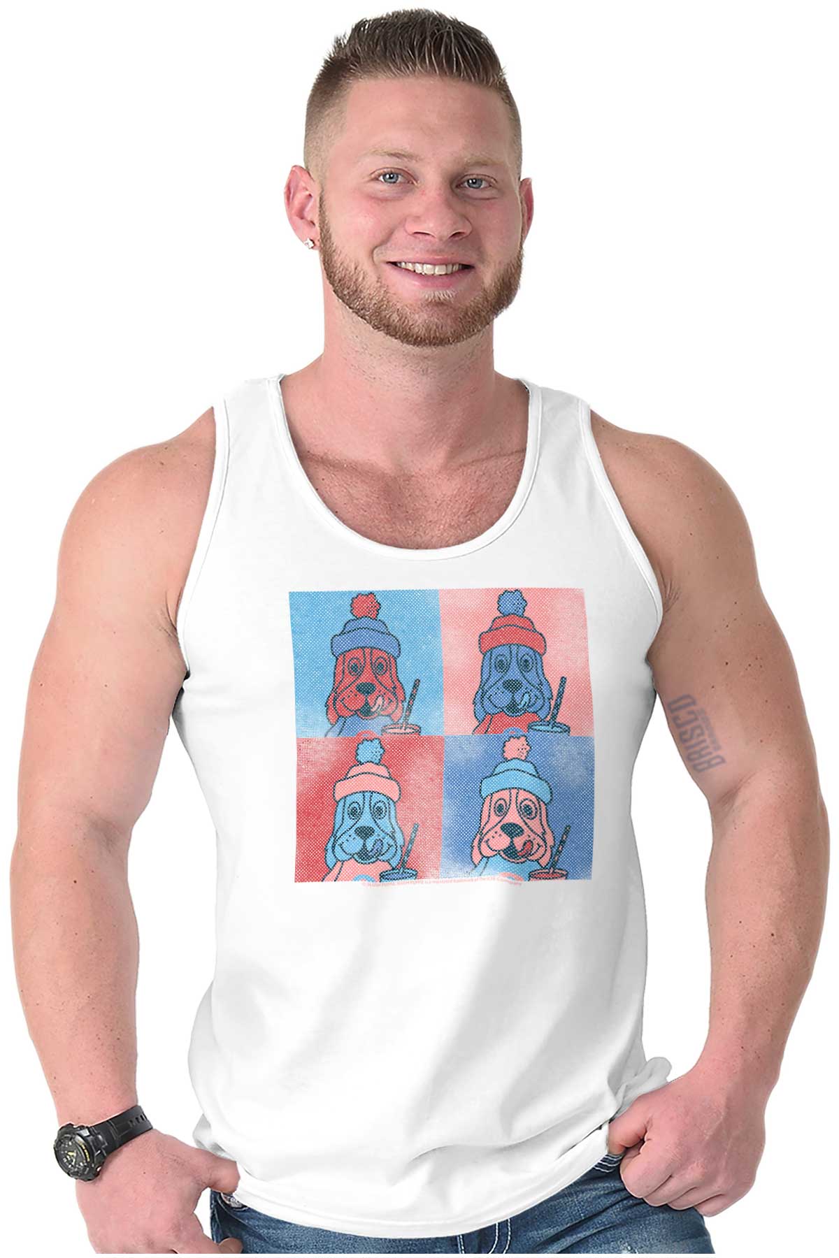 Slush Puppie Art Vintage 80s Tank Top T Shirts Men Women Brisco Brands ...