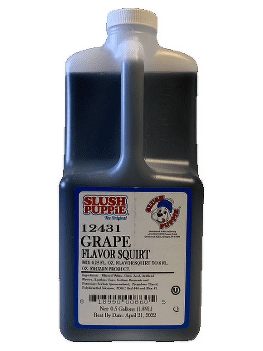 Slush Puppie Grape Flavor Squirt .5 Gallon - Walmart.com