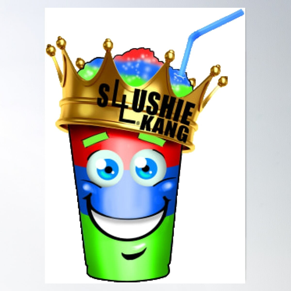Slushie Kang Poster Wall Art, Modern Wall Decor For Living Room Bedroom ...