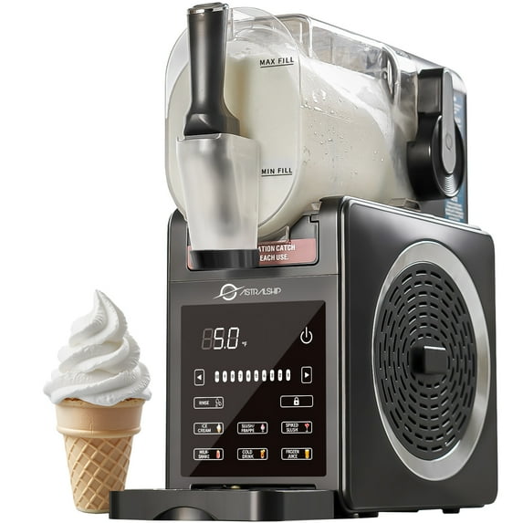 Slushie Machine with Soft Serve Ice Cream Mode, Slushy Maker for Home ...