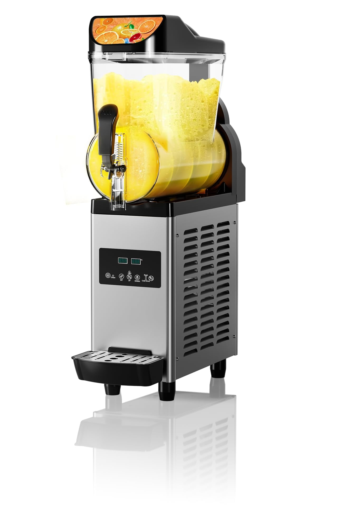Slushie Machine,Soft Serve Ice Cream Machine,Stainless Steel Smoothie ...
