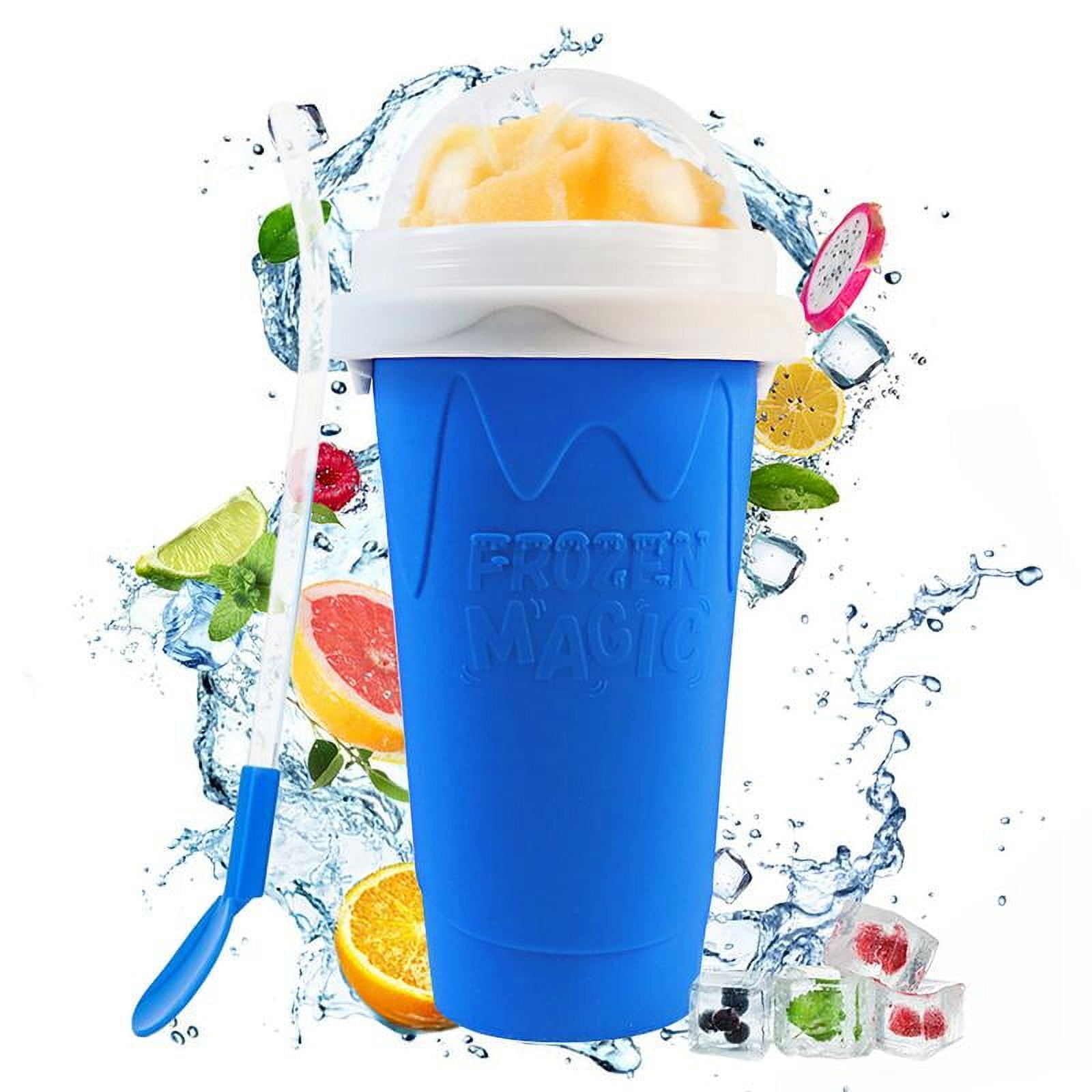 Slushie Maker Cup, Magic Quick Frozen Slushy Cup Cooling Cup Squeeze ...