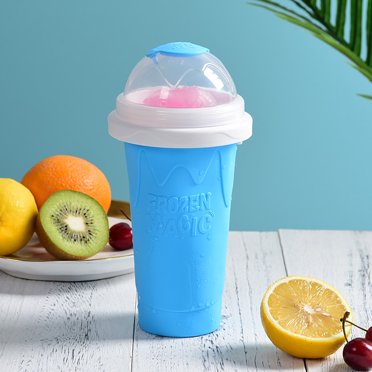 DIY Magic Slushy Cup Maker, Quick Frozen, Squeeze Cup with Lids for All ...