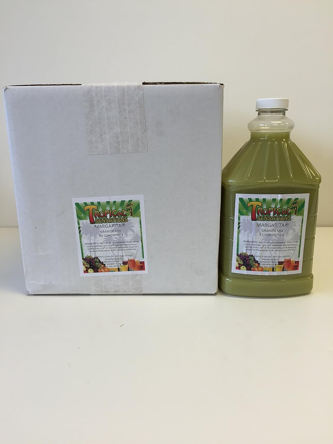 Slushie Mix, , 6 Bottles (64 oz each) (Margarita) - Walmart.com