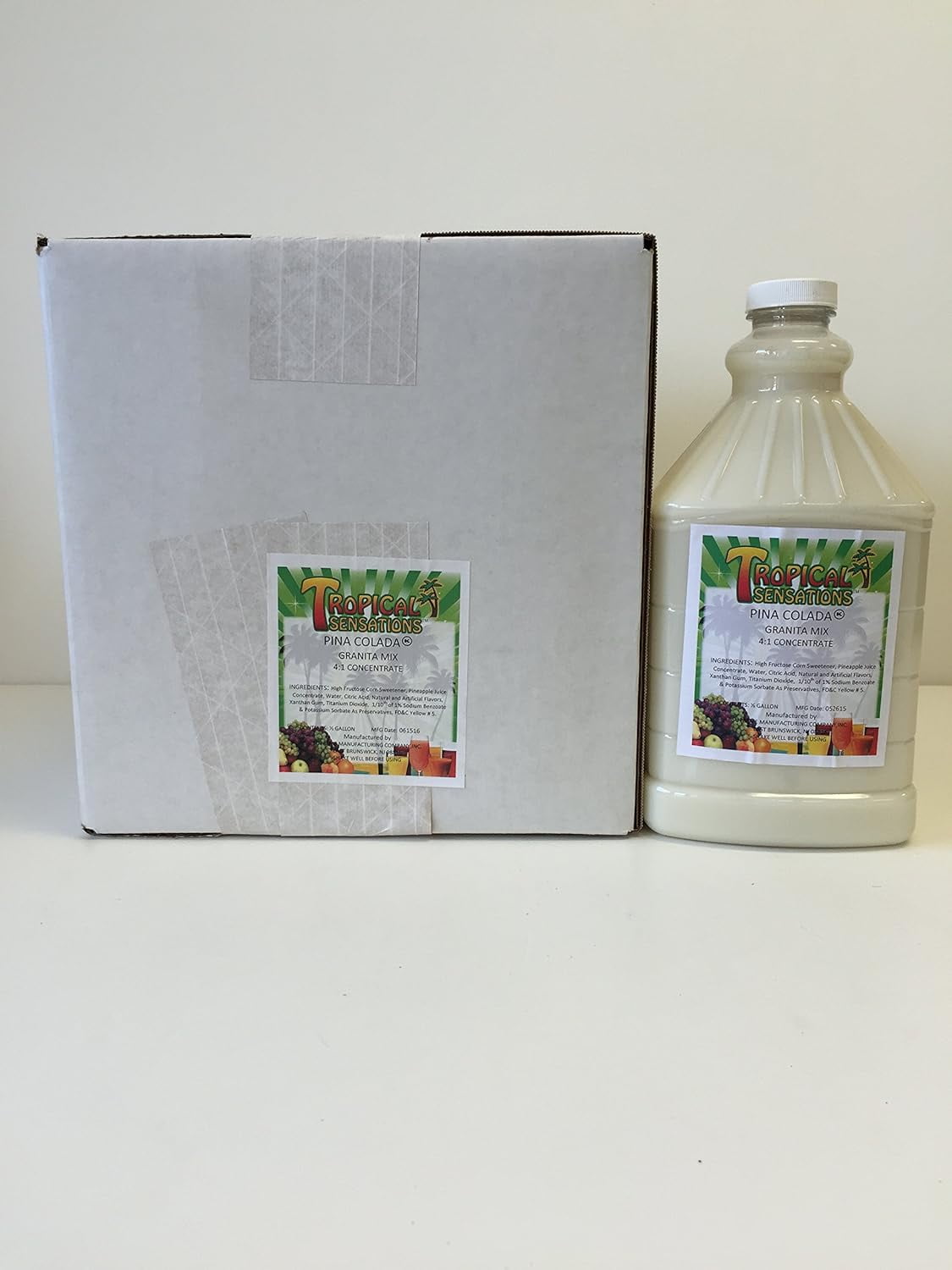 Slushie Mix, , 6 Bottles (64 oz each) (Piña Colada) - Walmart.com