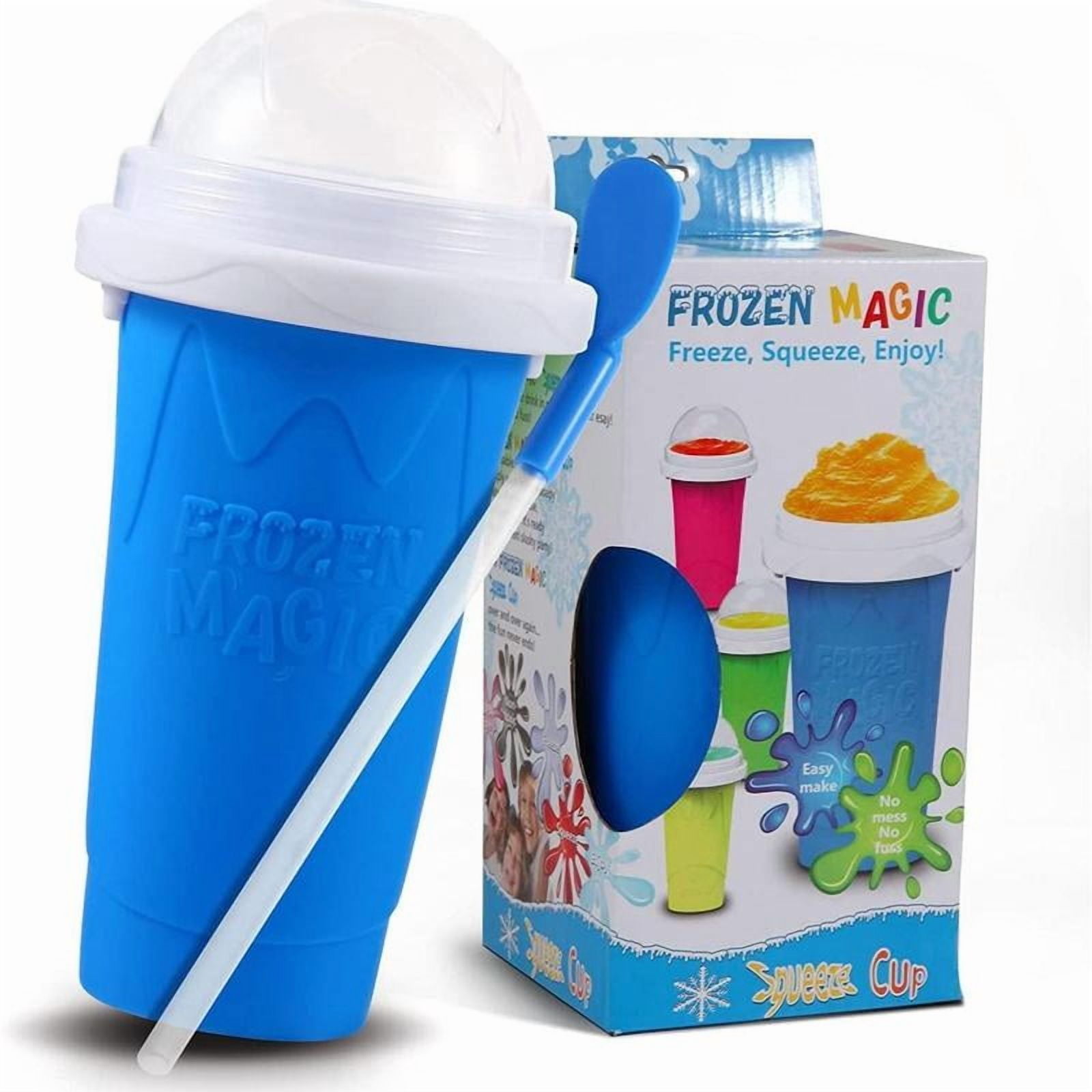 Slushy Cup, Freeze, Squeeze and Enjoy! Slushie Magic Cup, Homemade DIY ...
