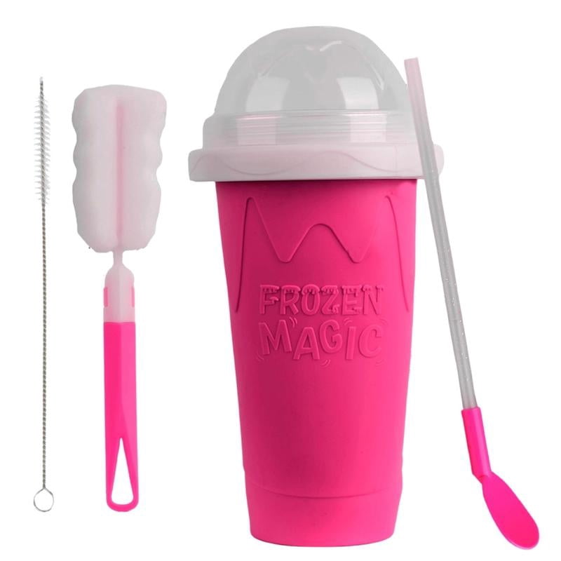Slushy Cup Slushie Maker for any drink Portable and Double Layer ...