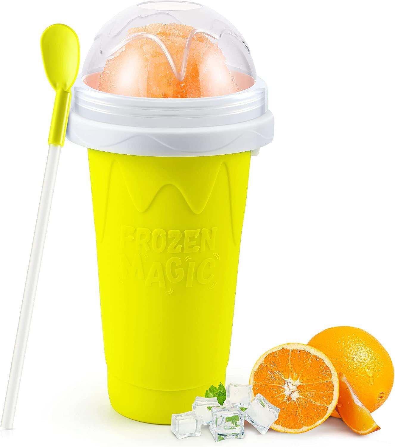 Magic Slushy Maker Cup, Portable Travel Size, DIY Smoothie & Milkshake ...