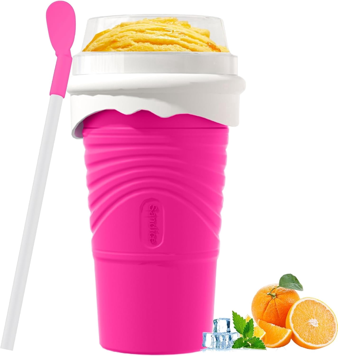 Slushy Maker Cup - Quick Frozen Magic Squeeze Cup For Chocolate ...